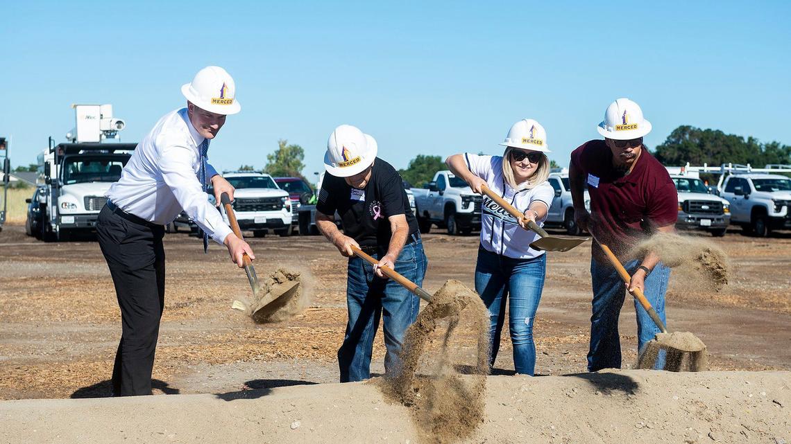 Merced officials break ground at site of new community park | Merced ...