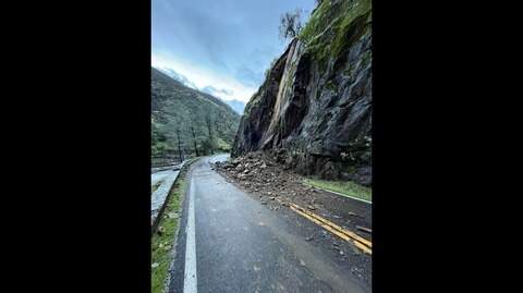 Rockslide closes Highway 140 to Yosemite from Merced on Dec 26 | Merced ...