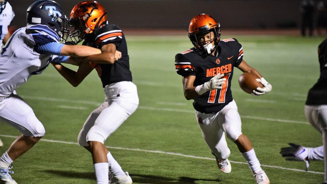 Merced CA high school football star leader on and off field | Merced ...