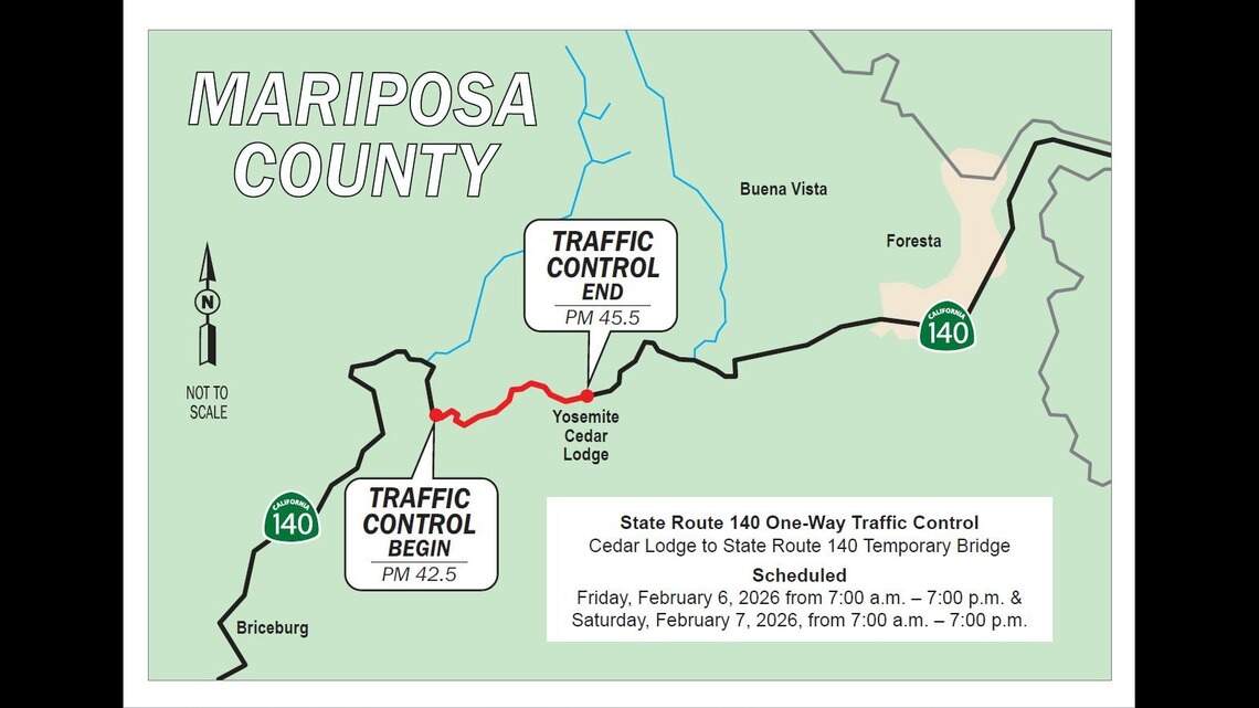 Caltrans rock scaling may delay Highway 140 access to Yosemite | Merced ...